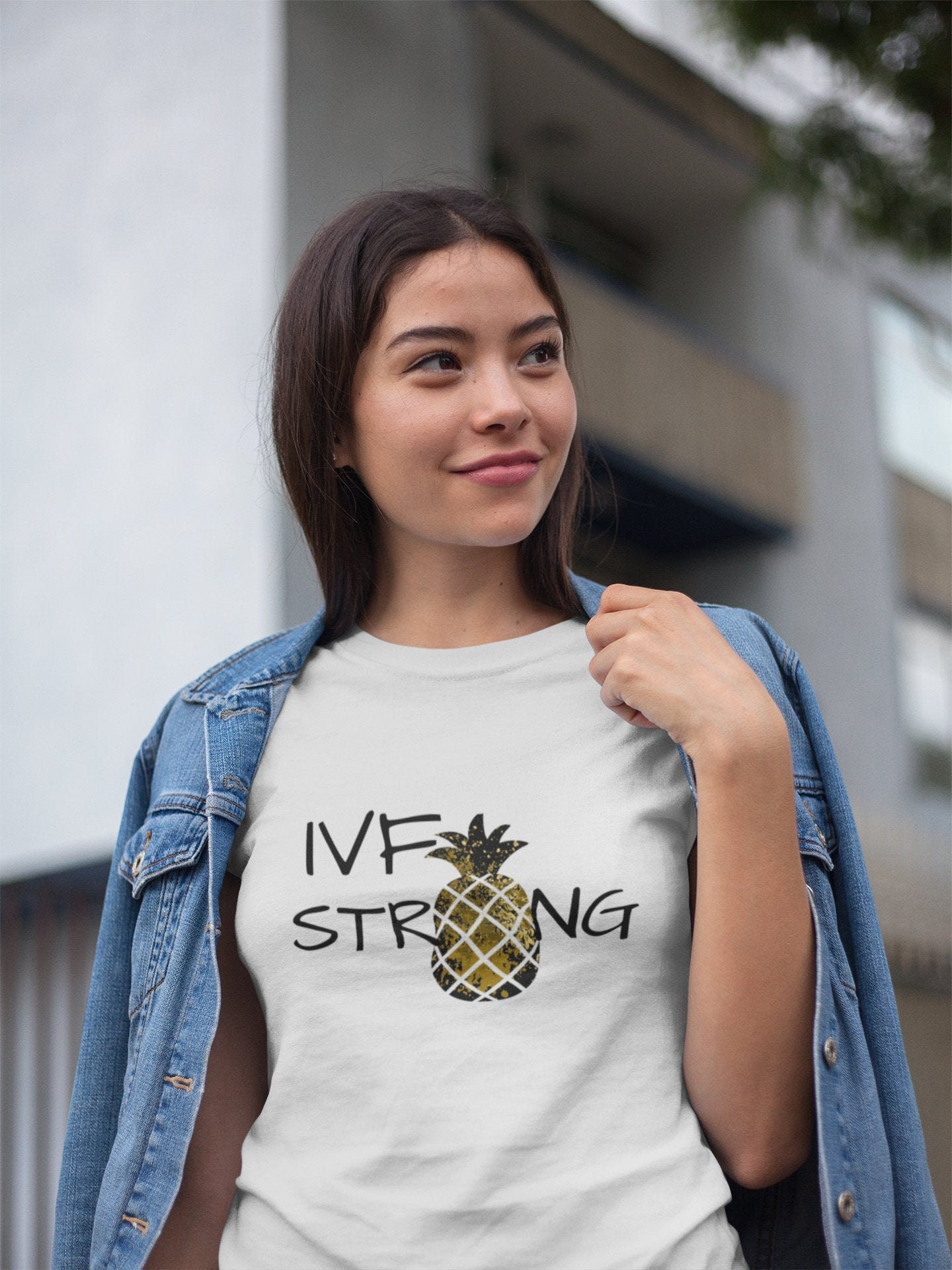 IVF Strong Shirt for Infertility Awareness | Transfer Day or Retrieval ...