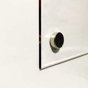 Custom Magnetic Fridge Calendar 2023 Dry Erase Acrylic - Etsy