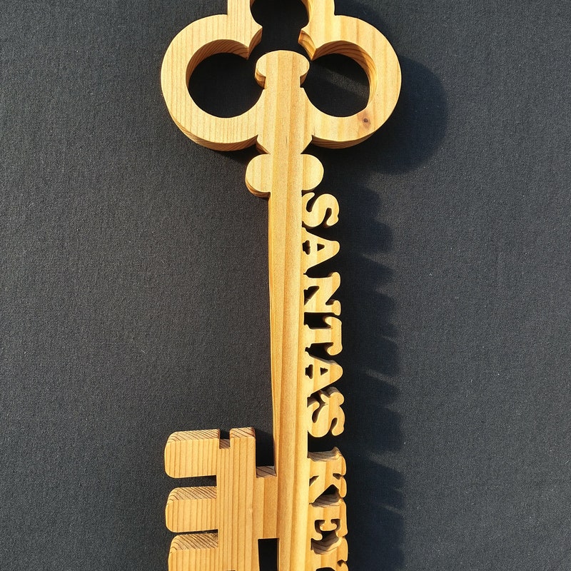 Santa Key - Etsy