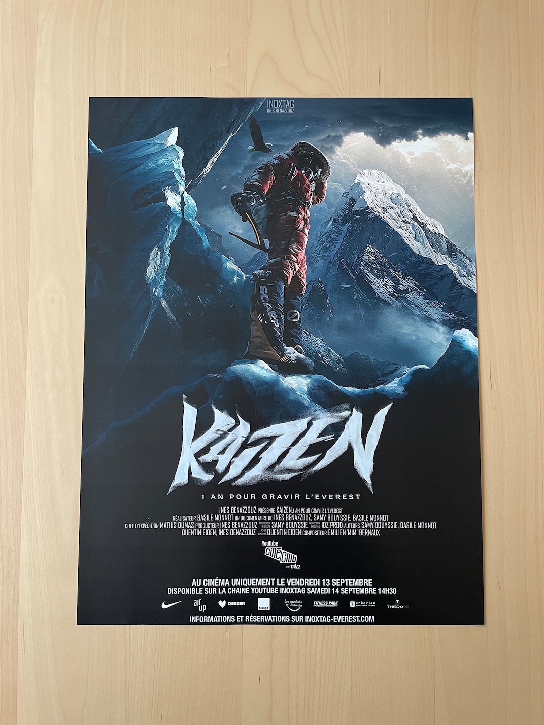 POSTER Inoxtag Kaizen Film Youtube Everest - Etsy