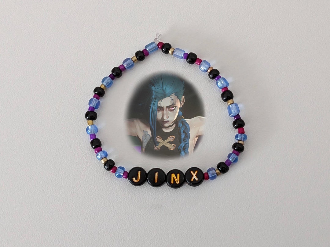 Jinx Bracelet Arcane Themed Letter Bead Friendship Bracelet League of ...