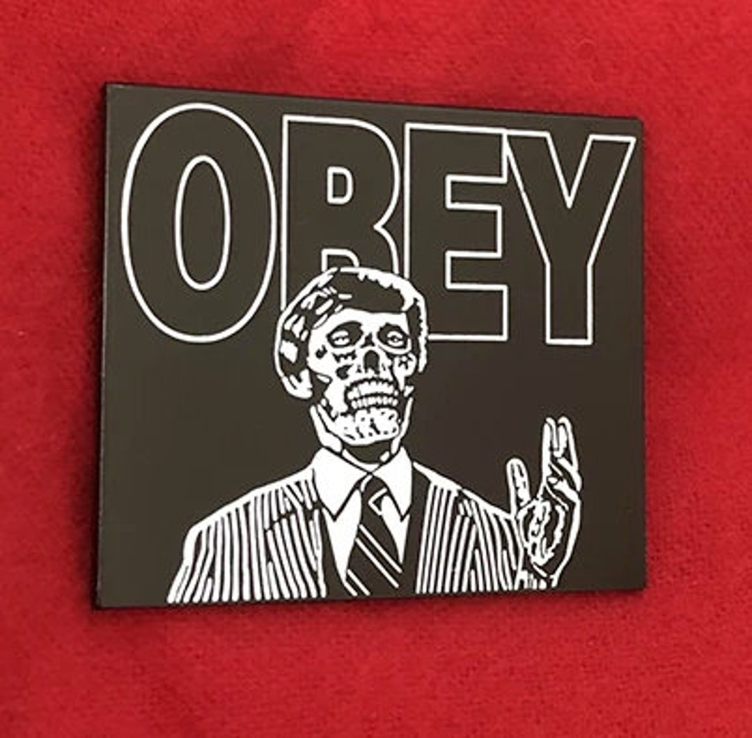 Obey Enamel Pin - Etsy