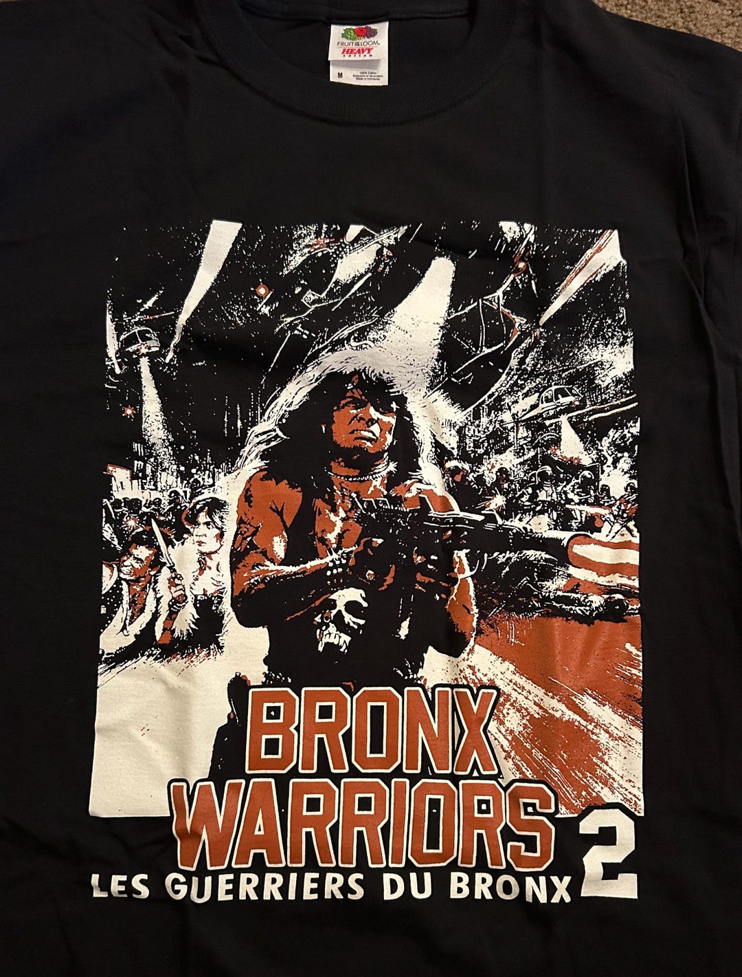 XXL Escape From the Bronx T-shirt! Original Rotten Cotton Hand Screen ...