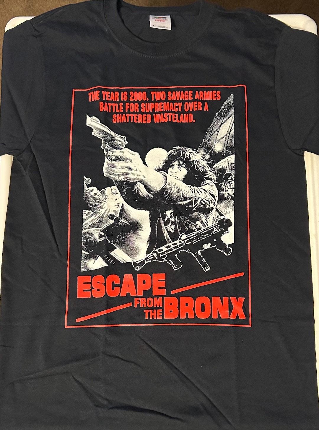 Small Escape From the Bronx T-shirt! Original Rotten Cotton Hand Screen ...