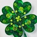 Quilling Art 4 Leaf Clover Shamrock Quilling Paper Quilling Decor Good ...
