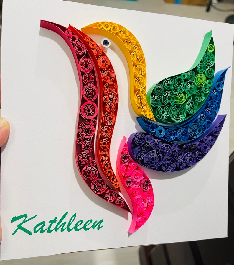 Quilling Art Quilling Wall Decor quilling Wall Art | Etsy