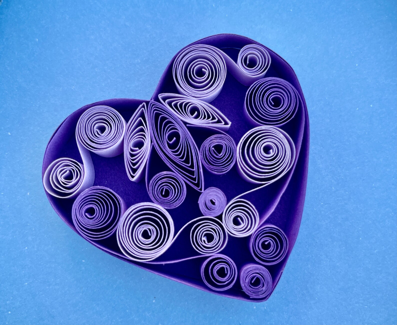 Paper Quilled Heart Paper Quilled Magnets Paper Quilling | Etsy