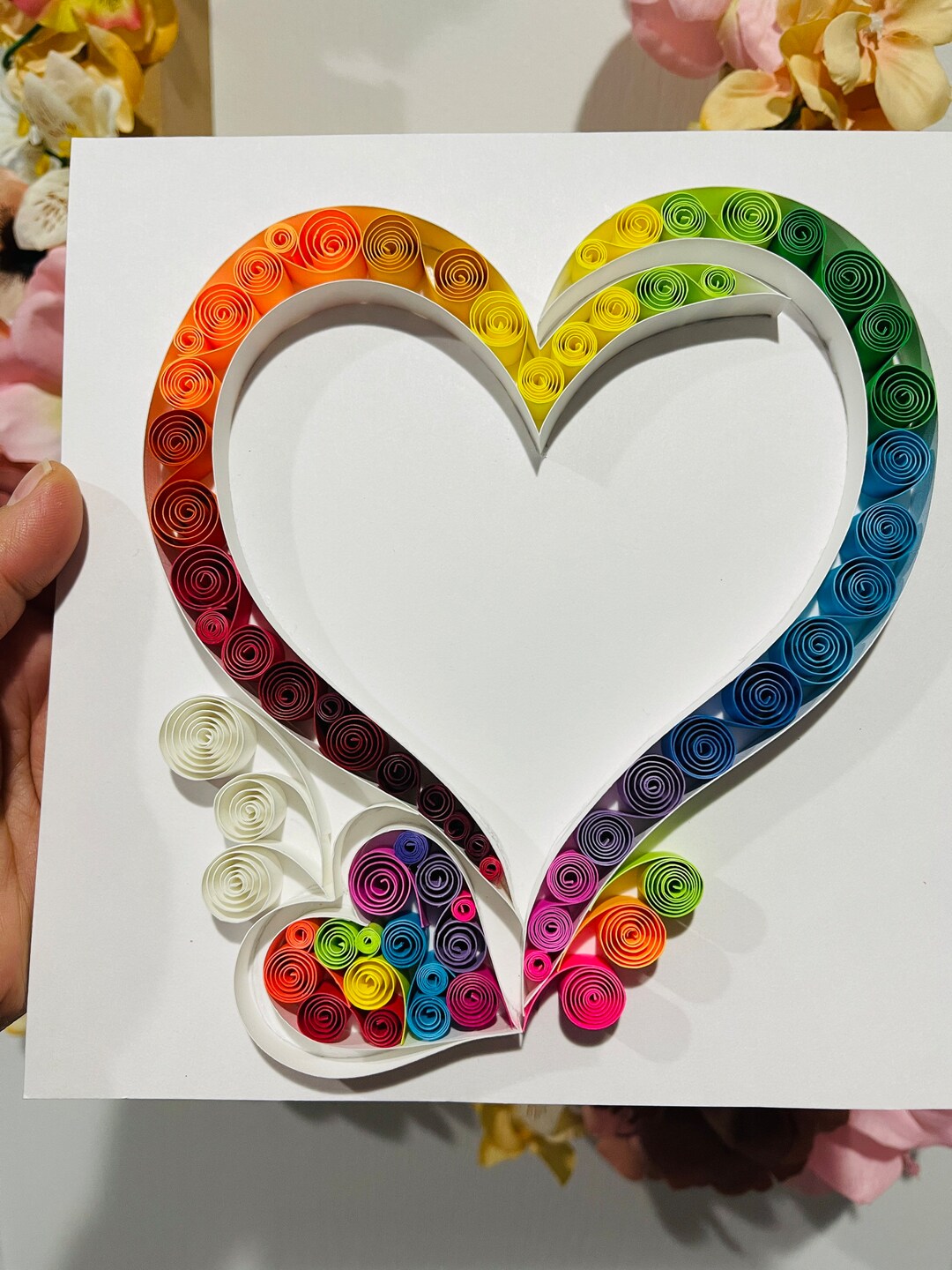 Wall Decor Quilling Quilling Art framed Quilling Art - Etsy