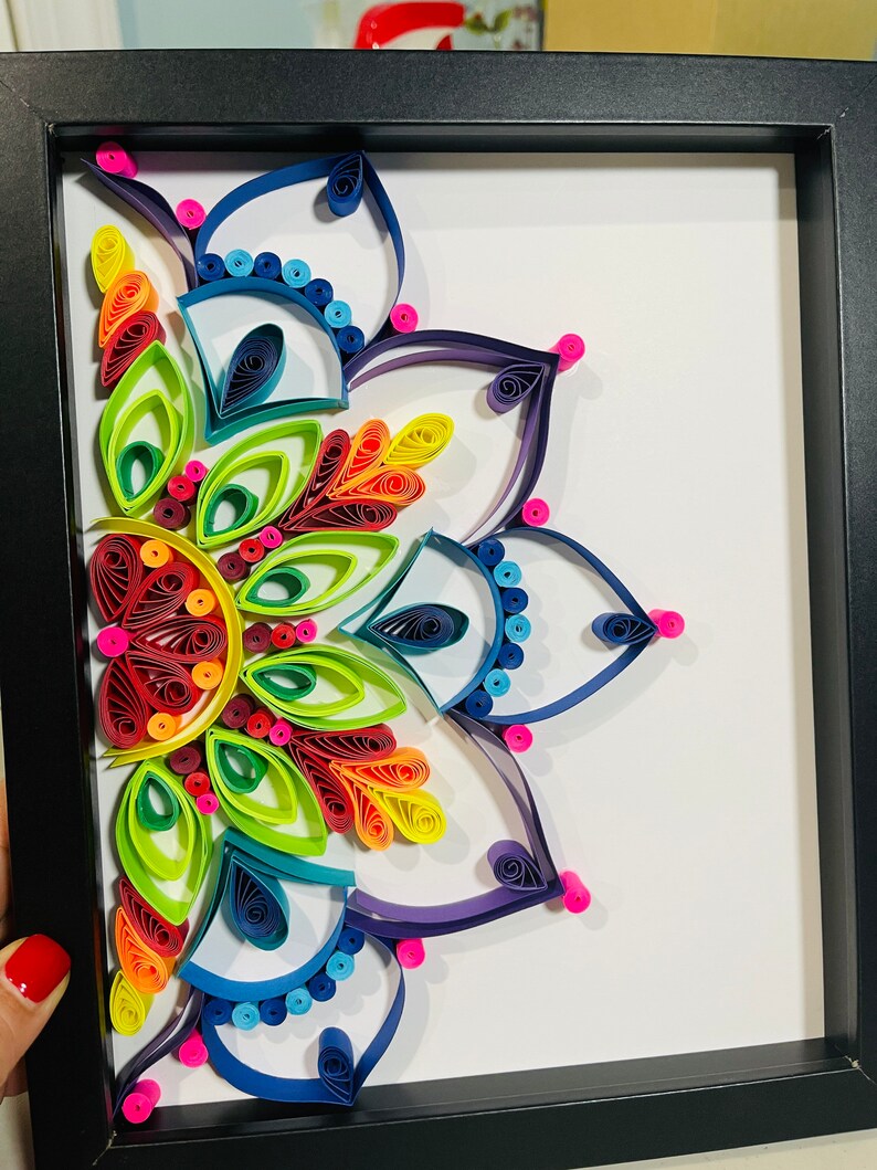 Quilling Art Quilling Wall Art Quilling Wall Decor - Etsy