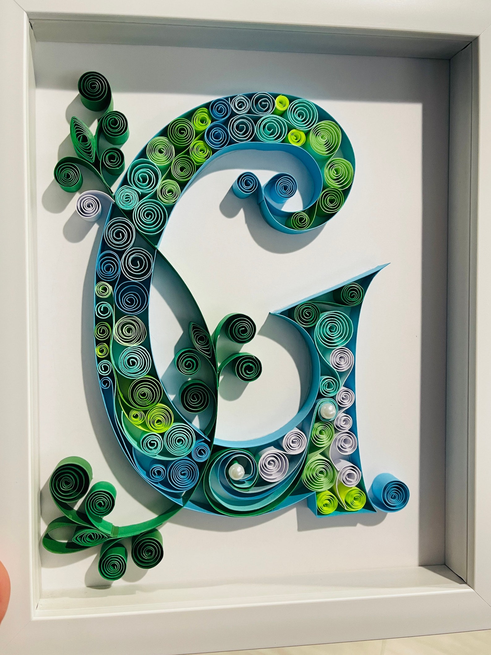 Paper Quilling Wall Art Framed Quilling Art Wall Decor - Etsy UK