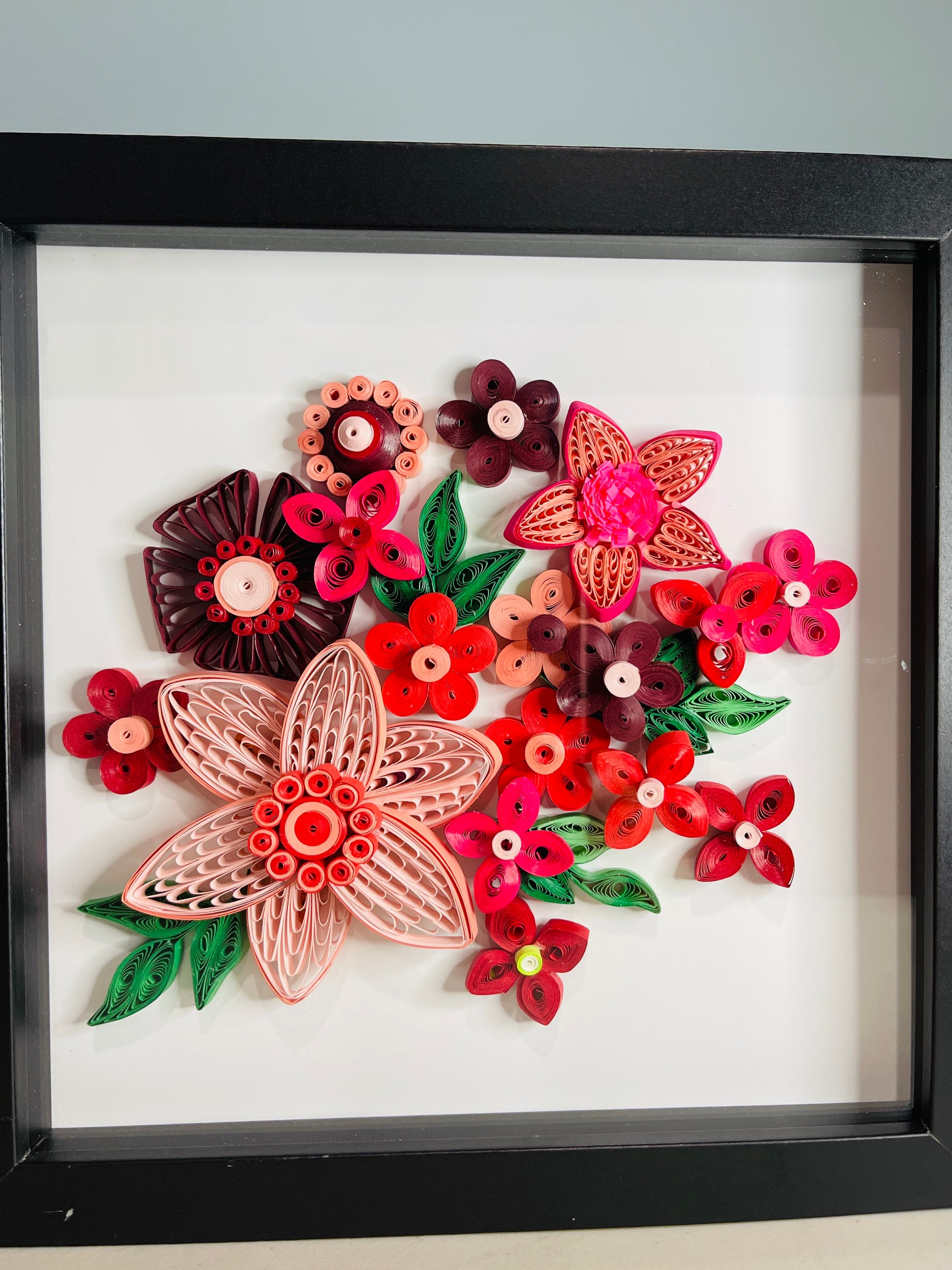 Paper Quilled Flower - Quilling Art - Quilling Art Wall Decor-abstract ...
