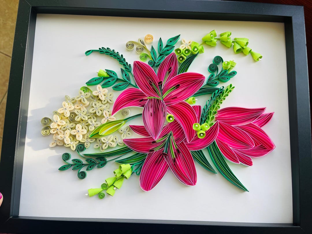 Quilling Art Custom Order- Paper Quilling - Handmade Quilling ...