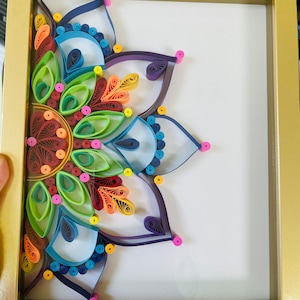 Quilling Art - Quilling Wall Art - Quilling Wall Decor - Handmade ...