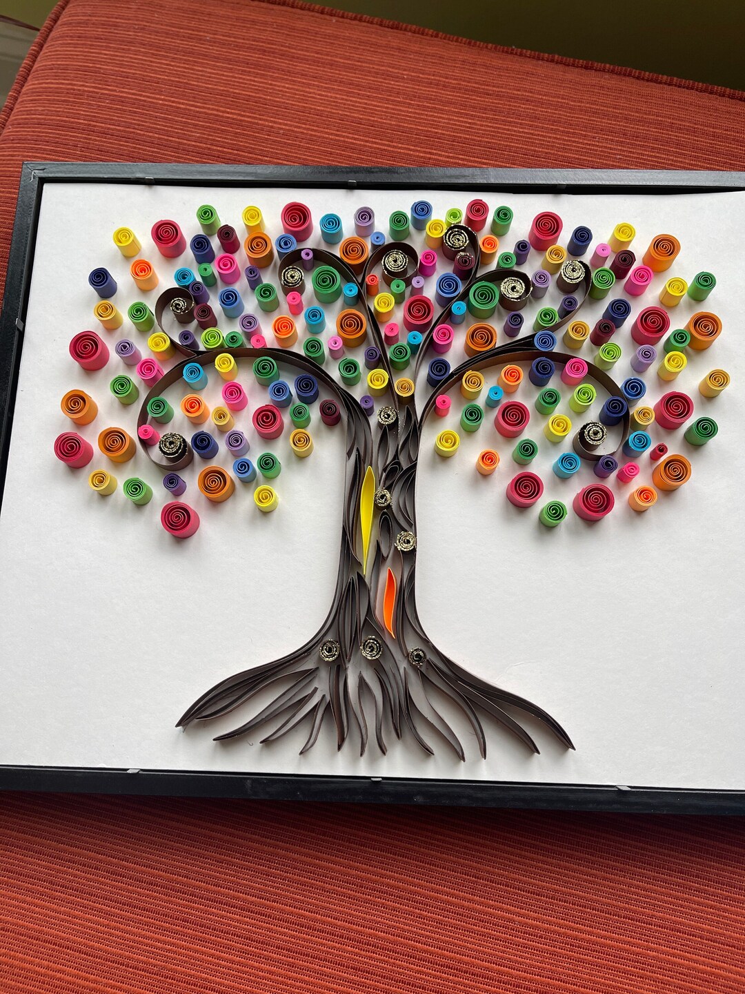 Quilling Paper Tree of Life- Quilling Art - Paper Quilled Tree of Life ...