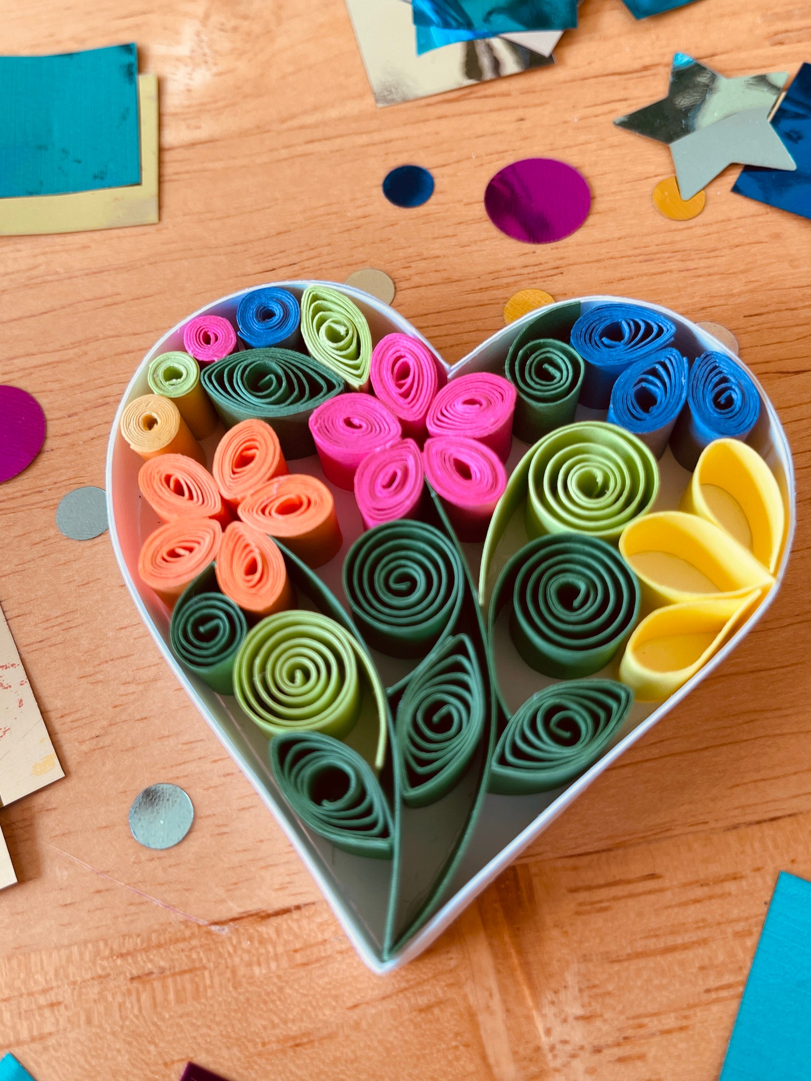 Quilled Magnet Quilling Paper Magnets Handmade Magnet - Etsy