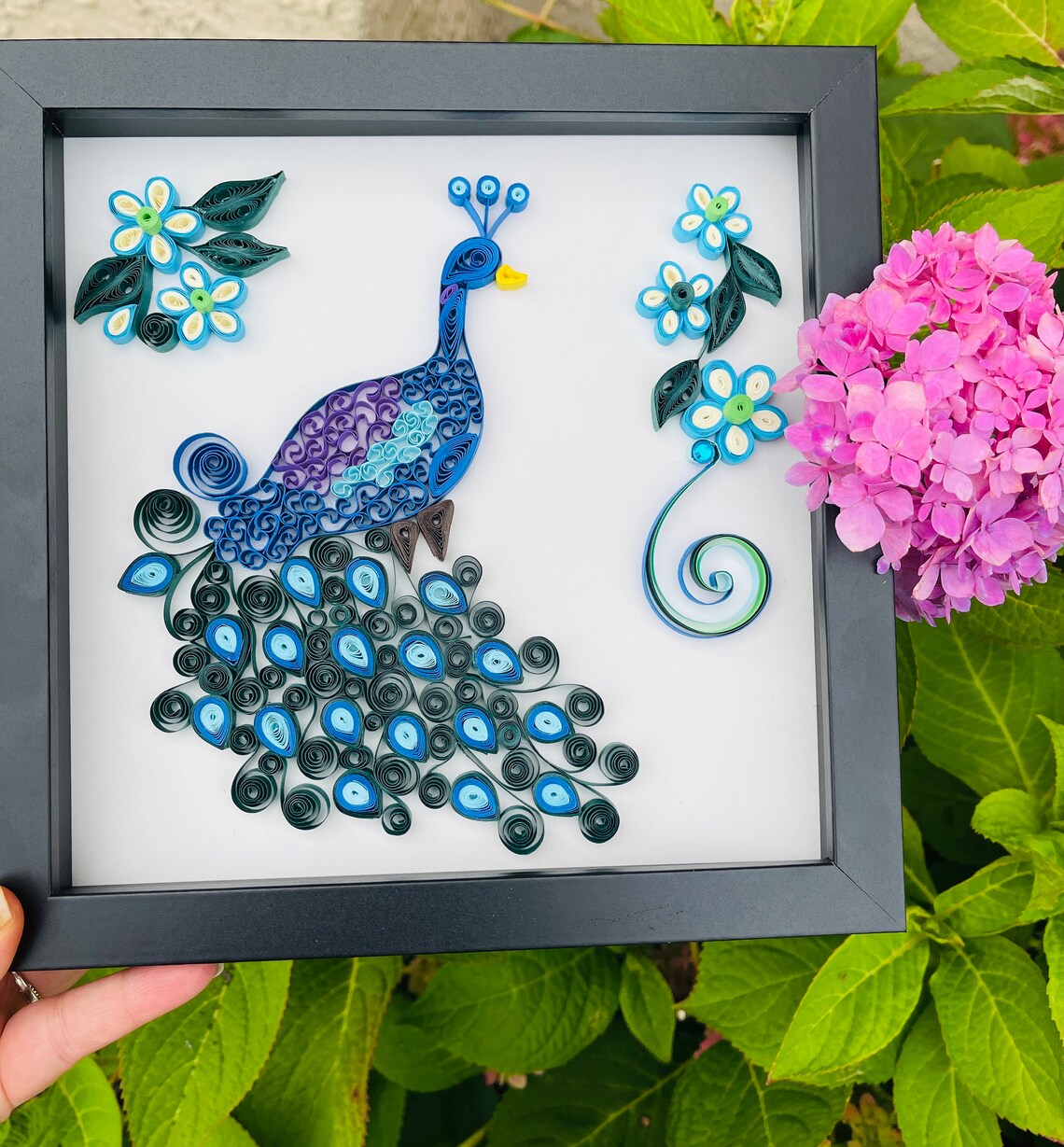 Paper Quilling Wall Art Quilling Art Framed Quilling Art | Etsy