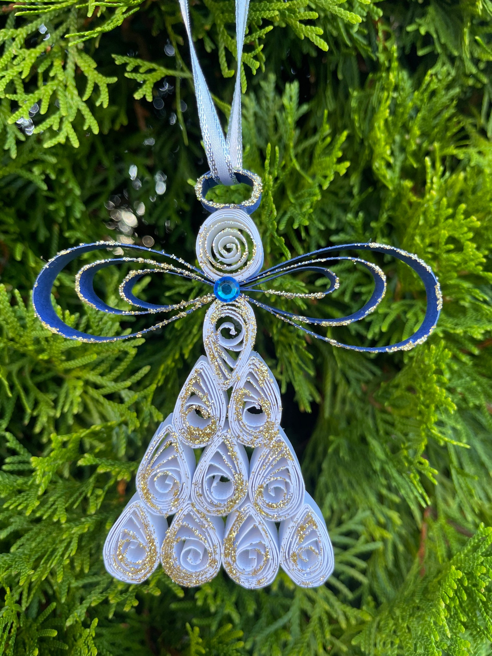 Quilled Angels- Handmade Quilling Ornaments- Quilling Art- Paper ...