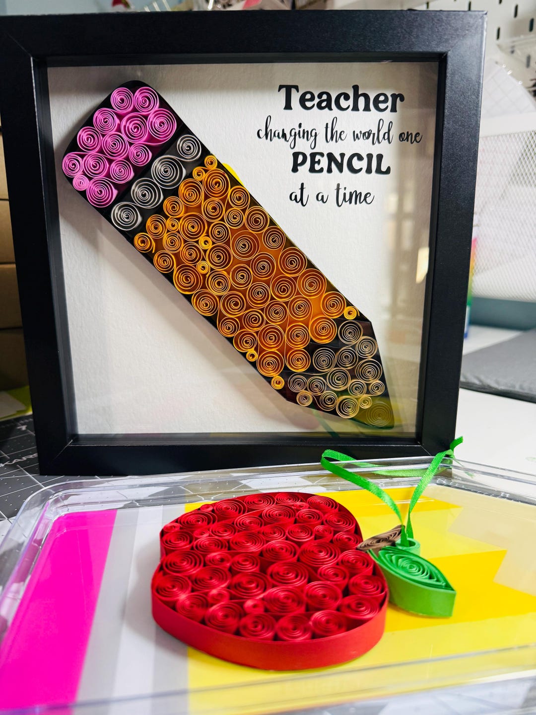Personalized Teacher Gift-teachers Shadow Box- Teacher Appreciation ...