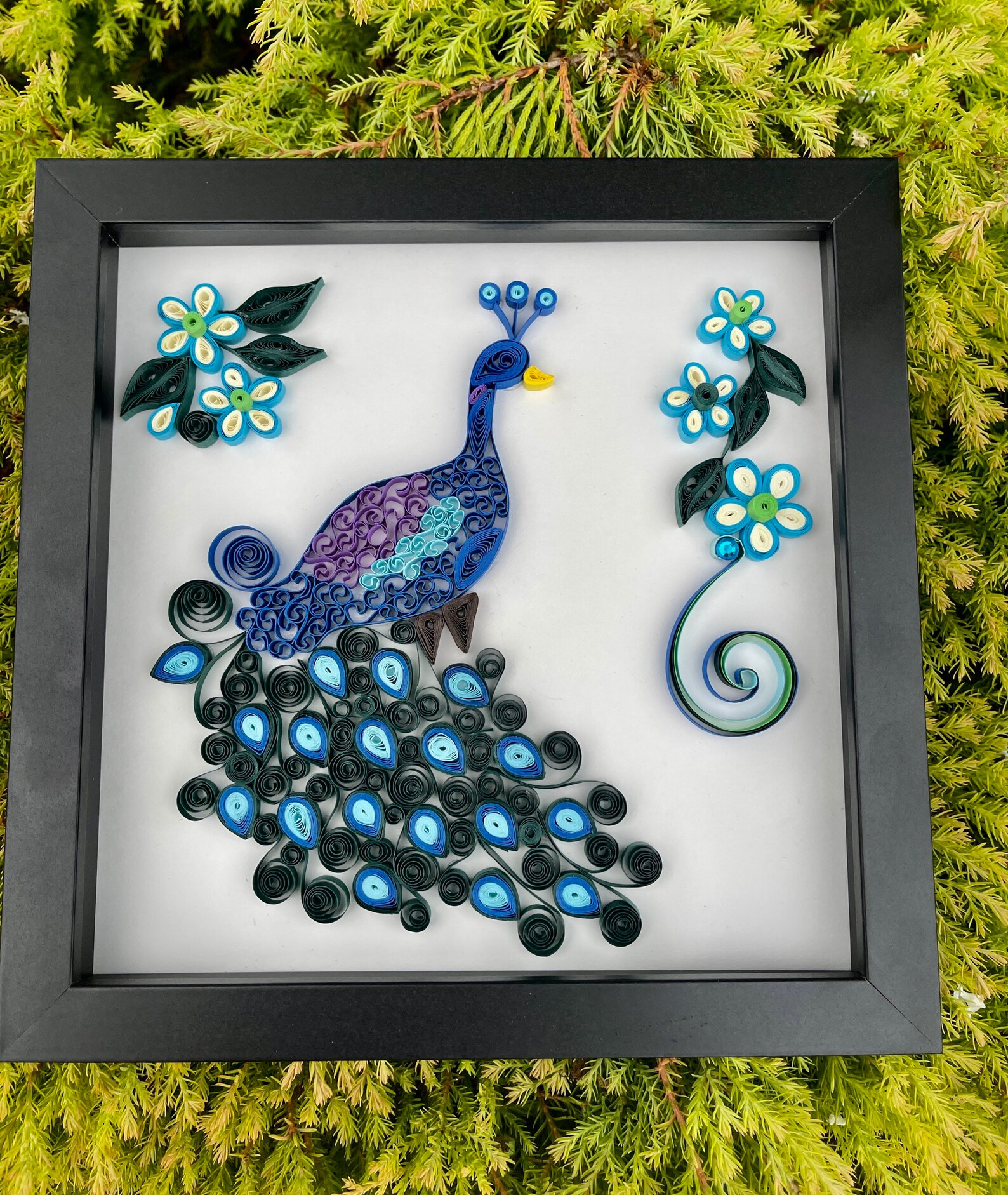 Paper Quilling Wall Art Quilling Art Framed Quilling Art | Etsy