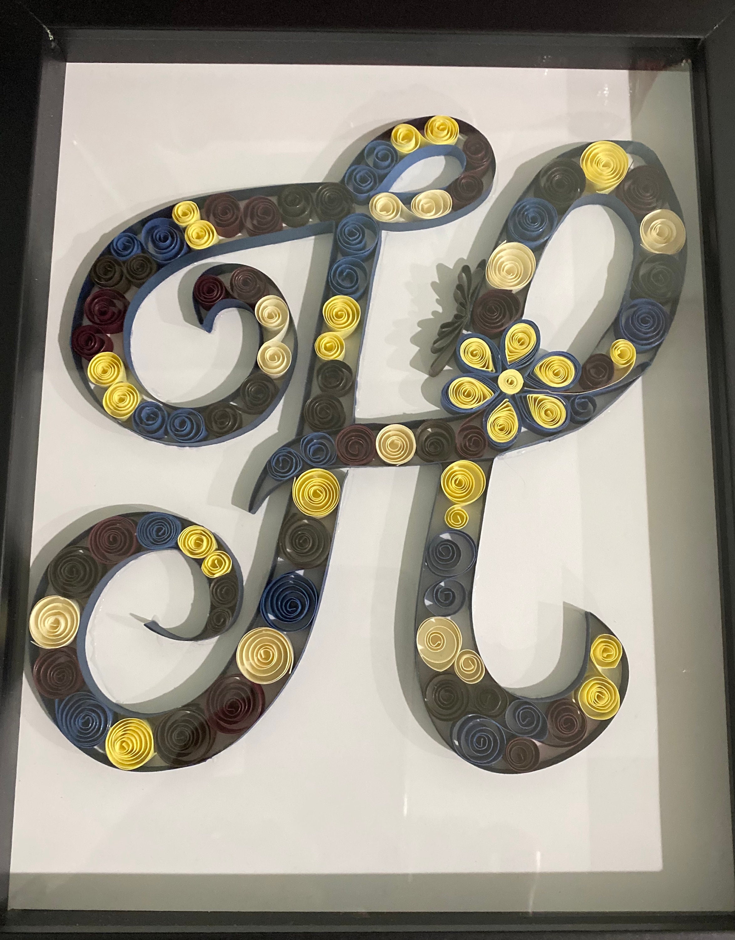 Paper Quilling Wall Art Framed Quilling Art Wall Decor | Etsy