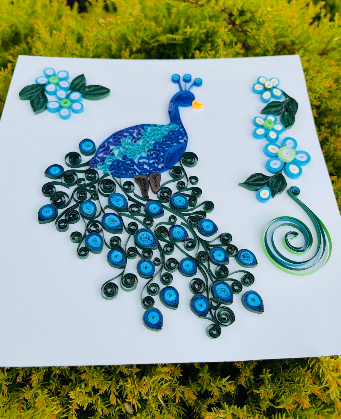 Paper Quilling Wall Art Quilling Art Framed Quilling Art | Etsy