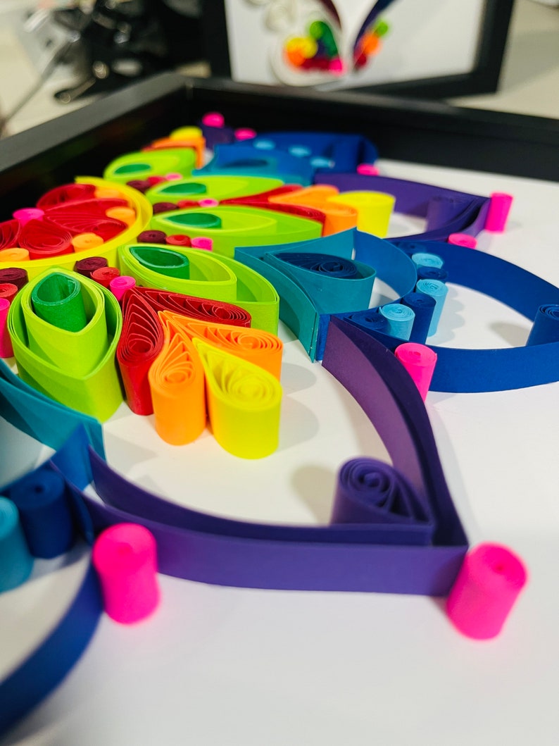 Quilling Art Quilling Wall Art Quilling Wall Decor - Etsy