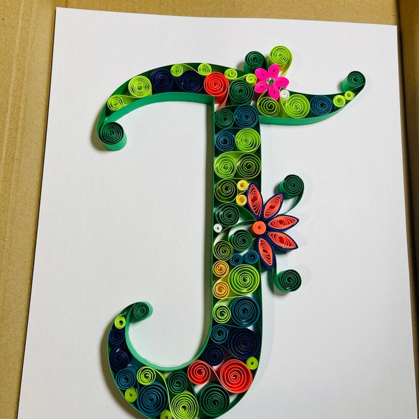 Quilled Letters - Etsy