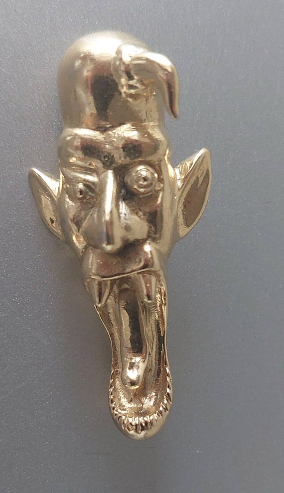 rare vintage demon satan - Gem