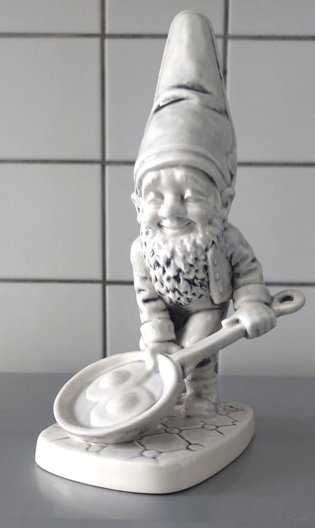 Vintage Goebel Porcelain Chef Gnome Figurine - West Germany 1970 20 Cm ...