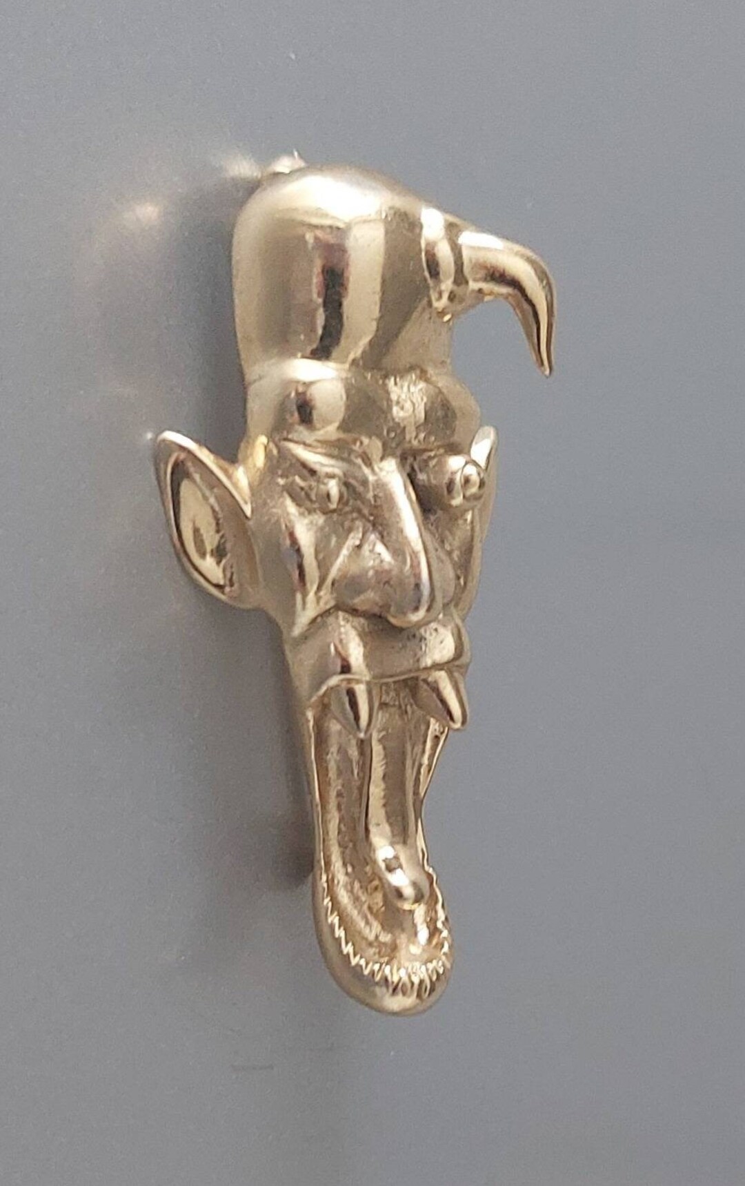 Rare DEVIL Brooch Goth Grotesque Brooch 4,5 Cm X 2 Cm Gift - Etsy
