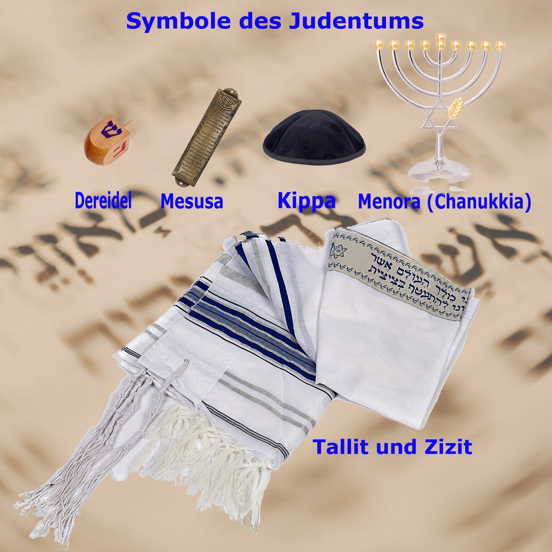 Unterrichtsset „Judentum Erleben“ bestehend aus fünf Symbolen mit ...
