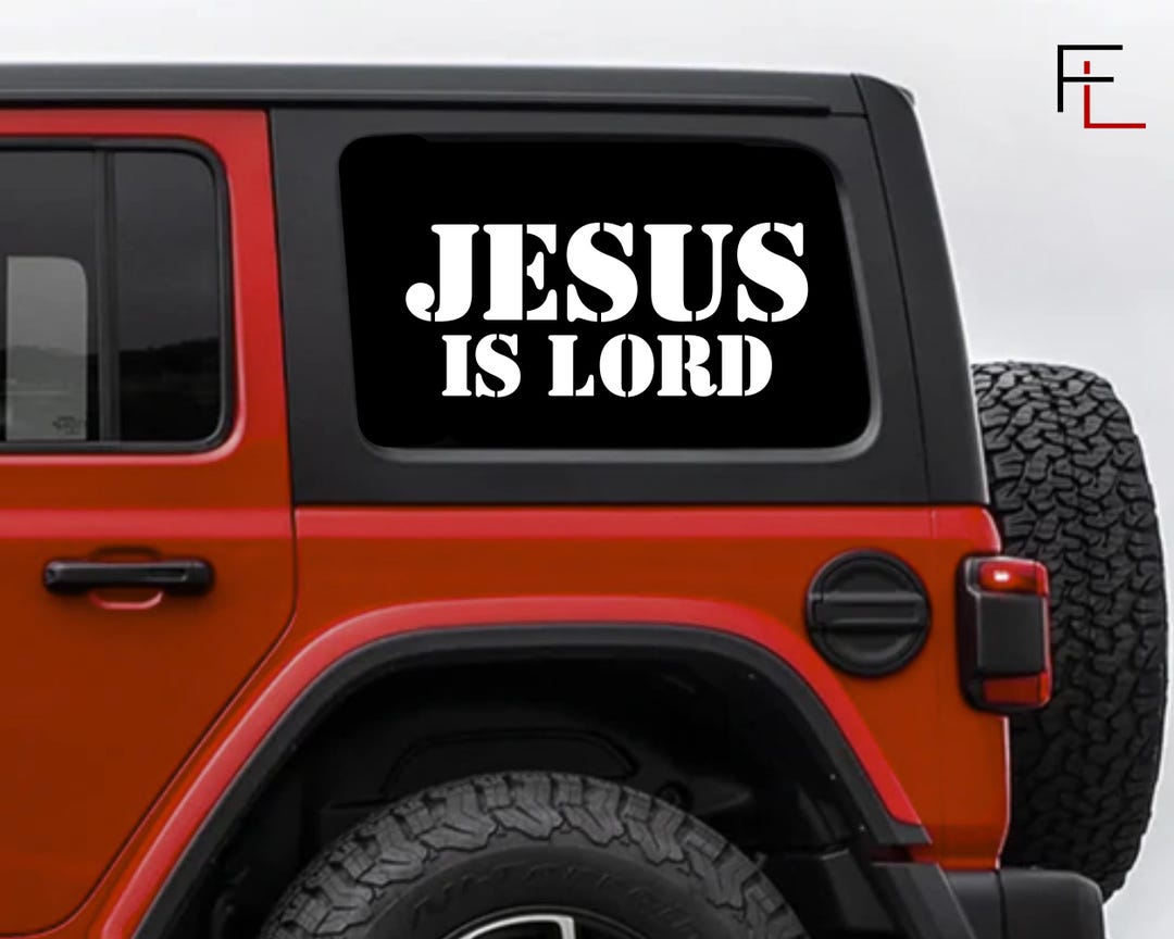 Jesus is Lord Decal Conservative Decal Patriotic Decal Armor of God ...