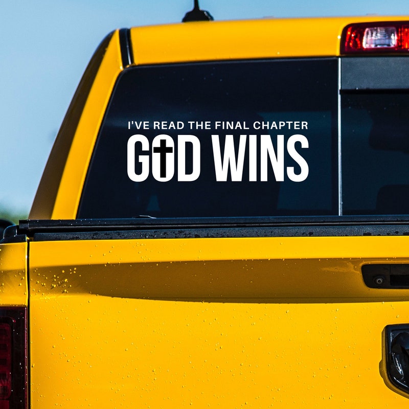 Christian Bumper Sticker - Etsy