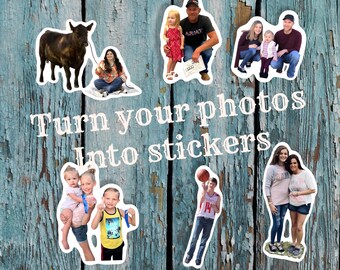 Turn Photo Into Stickers - Etsy