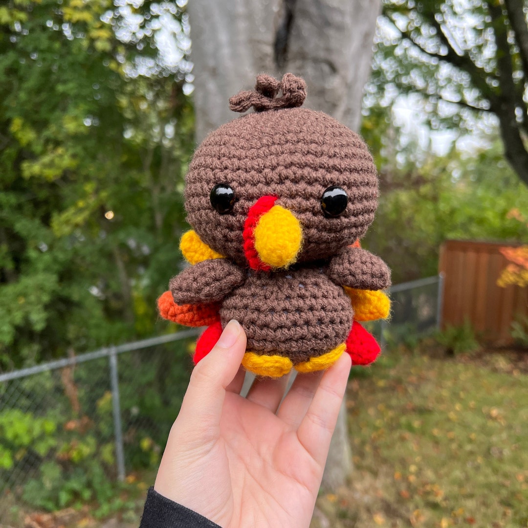 Terrence the Turkey | Turkey Amigurumi | Thanksgiving Turkey ...