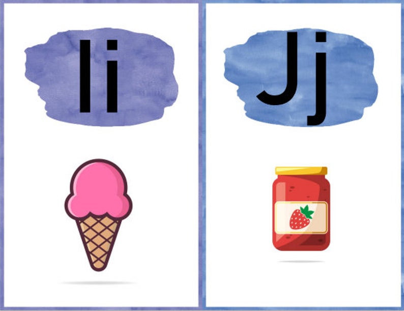 ABC Classroom Display Cards - Etsy