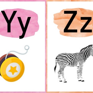 ABC Classroom Display Cards - Etsy