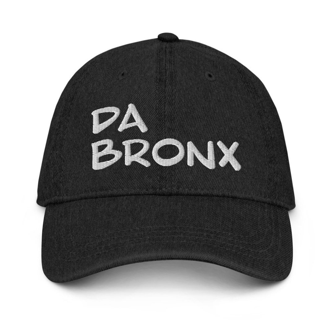 Da Bronx Embroidered Denim Dad Hat – BX NYC Unisex Baseball Cap ...