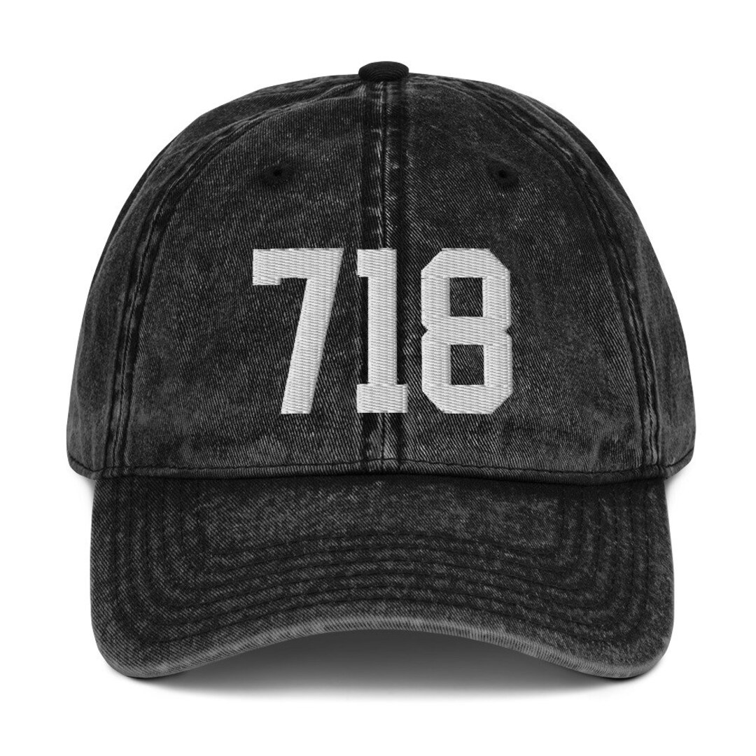 Embroidered 718 NYC New York City Da Bronx Brooklyn BX BK Vintage ...