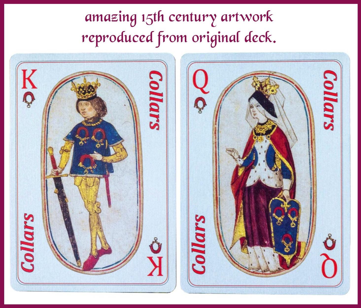 World’s Oldest Playing Cards Deck. the Famous Cloisters Deck From the ...