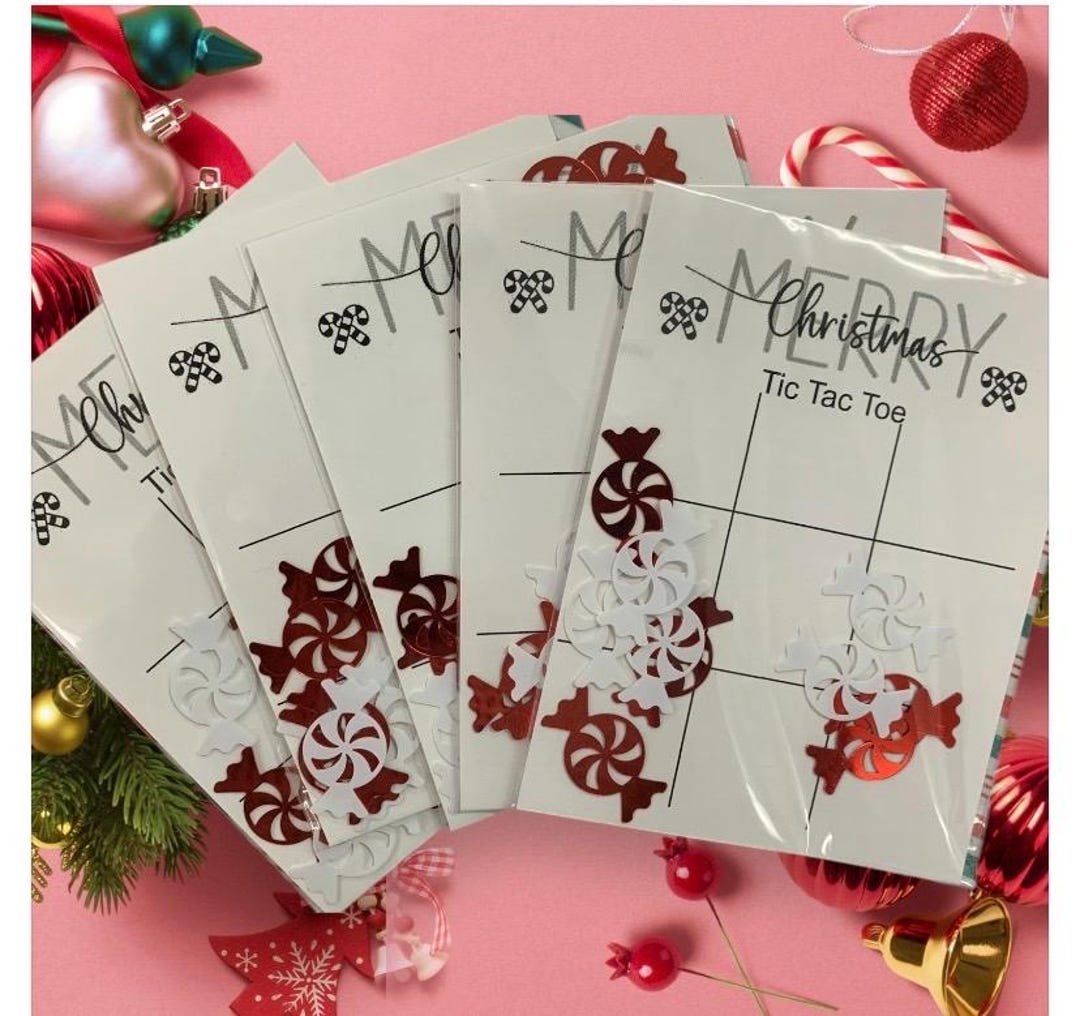 Mini Christmas Tic Tac Toe Game for Kids, School Christmas Gift ...