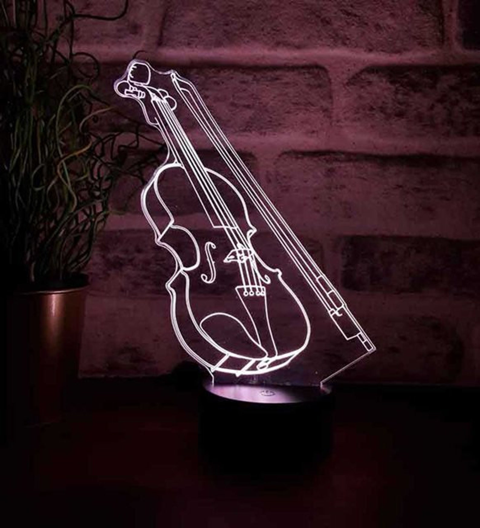 3D Violin Led Night Light 3 Different Light Colors White | Etsy 3D Violin Led Night Light 3 Different Light Colors White | Etsy