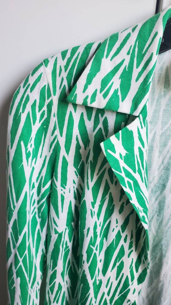 Vintage 70s TWIG Diane Von Furstenberg DVF Blazer Made in Italy DVF ...
