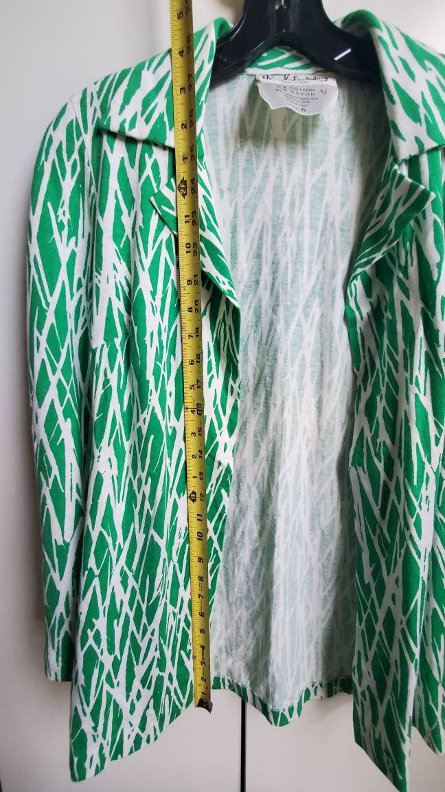 Vintage 70s TWIG Diane Von Furstenberg DVF Blazer Made in Italy DVF ...
