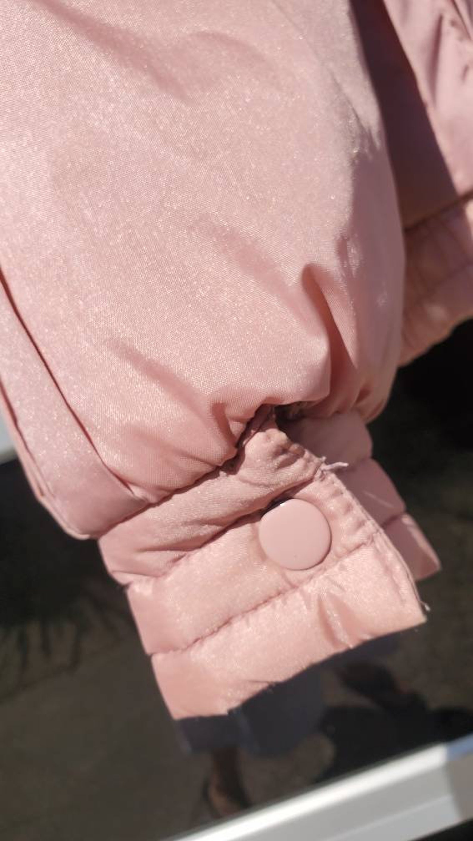 Vintage 80's Dusty Rose Puffer Jacket 80s Puffy Jacket Japan Harajuku ...