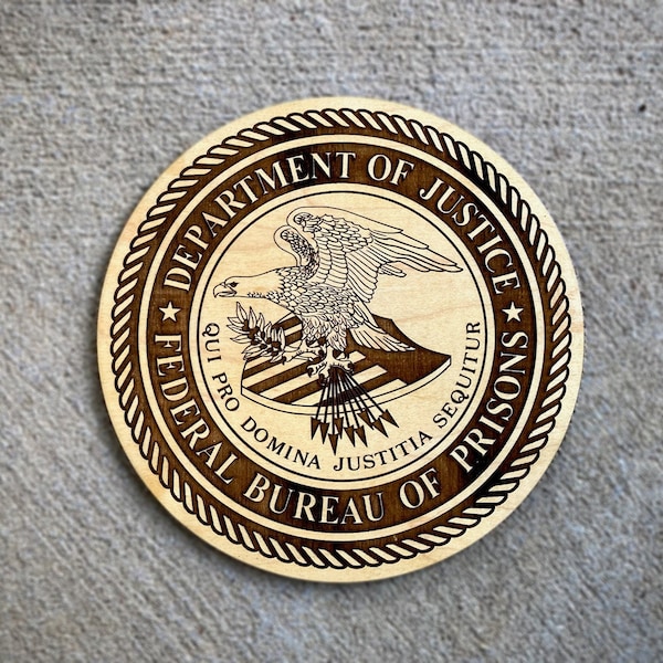 Department of Justice Seal - Etsy