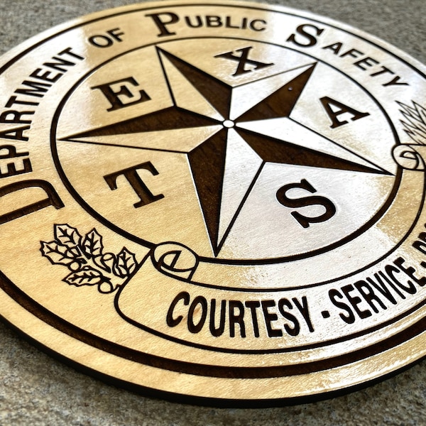 Public Safety Officer Badge - Etsy