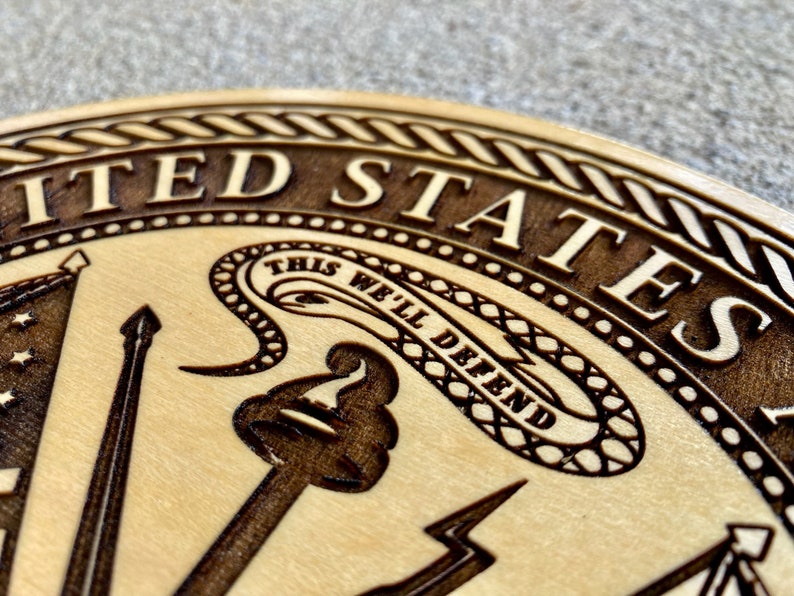 US Army Retired Wooden Plaque Retired Veteran Gift Army Retirement Gift ...