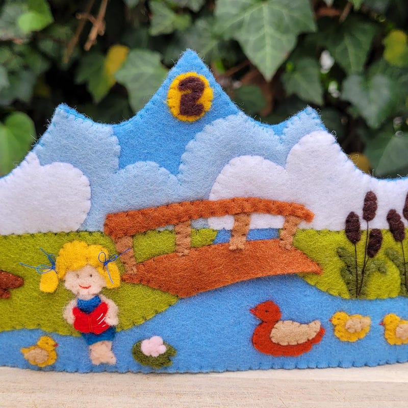 Felt Crown - Etsy