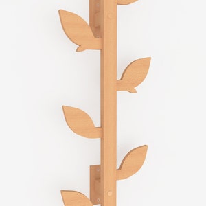 Wooden Wall Coat Rack, Tree Branches Wall Mounted Coat Rack, Hanger ...